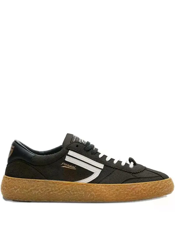 PURAAI Stripe Detail Sneakers - Black