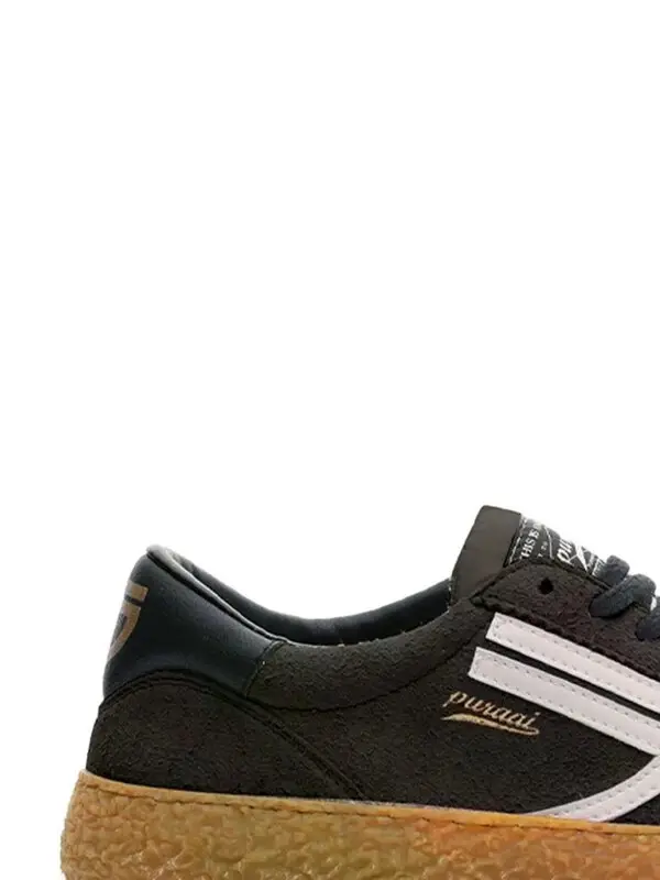 PURAAI Stripe Detail Sneakers - Black