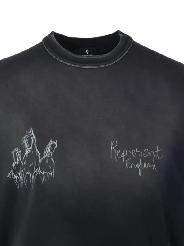 REPRESENT Horses Graphic T-shirt