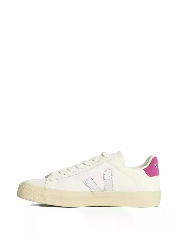 VEJA Logo Leather Sneakers