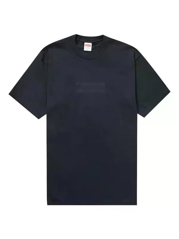 Supreme Logo-detail Cotton T-shirt - Blue