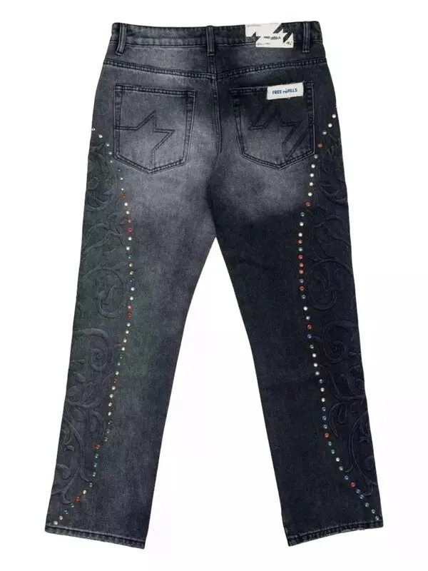 FREE REFILLS Cathedral Rhinestone Jeans