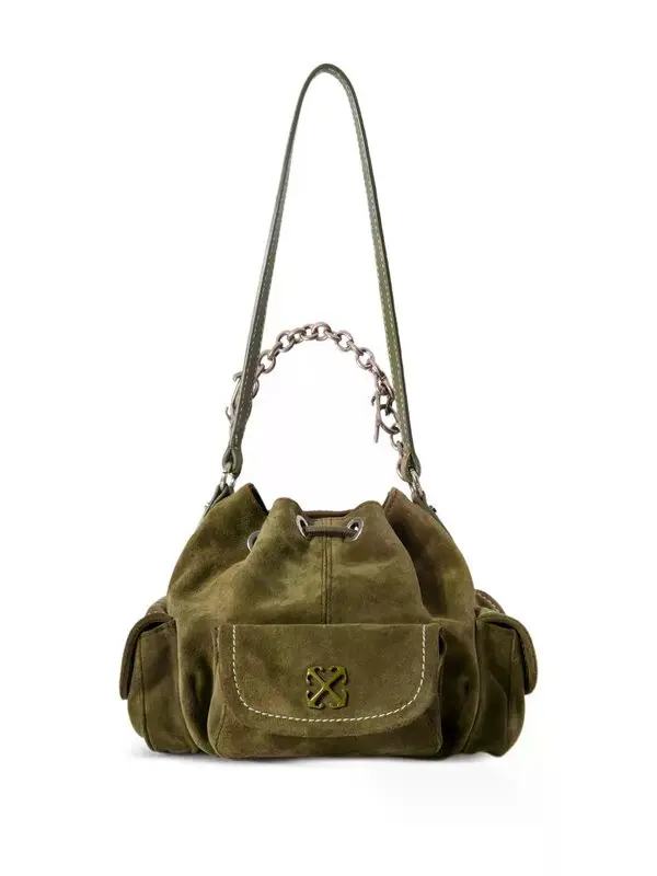 Off-White Suede Bucket Bag