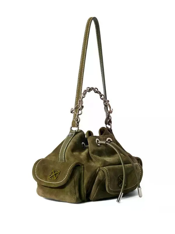 Off-White Suede Bucket Bag