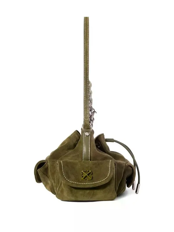 Off-White Suede Bucket Bag