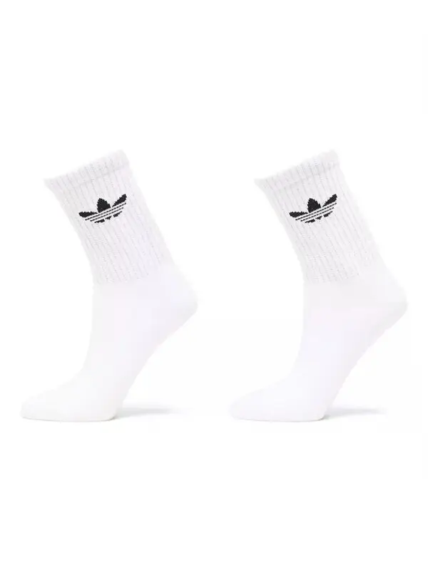 Adidas Reflective Crew Socks - White