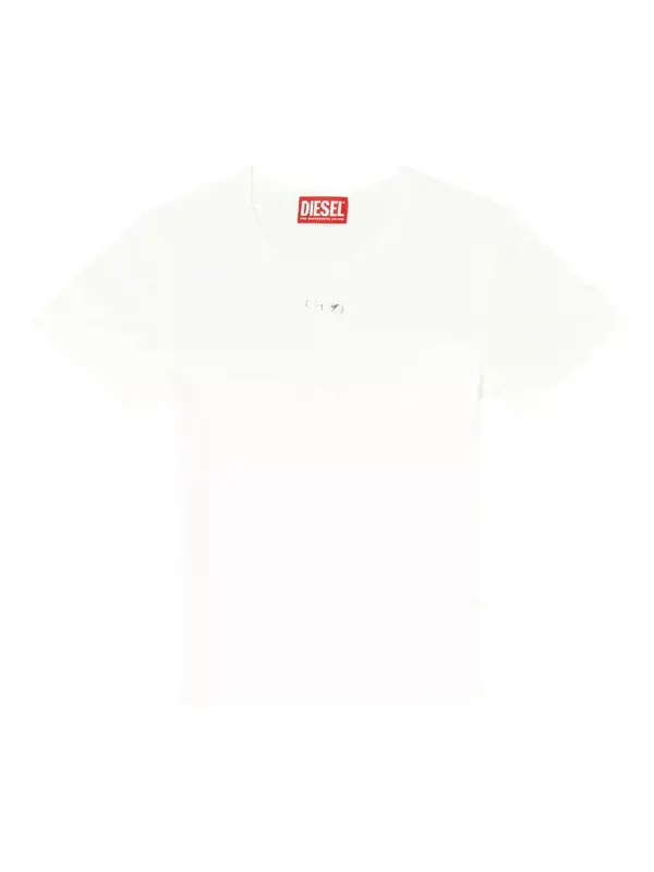DIESEL T-ele-long-od Top - White