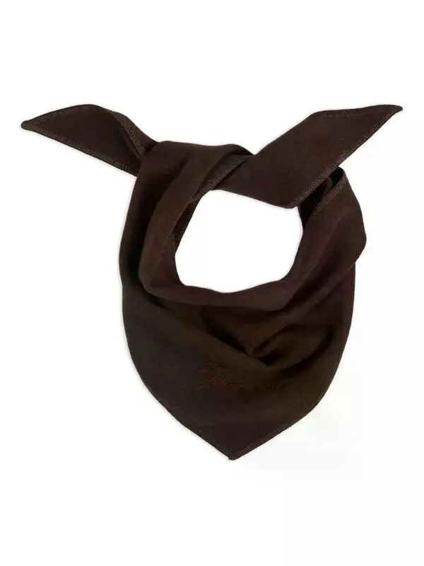 Jacquemus The Cachemiro Bandana - Brown