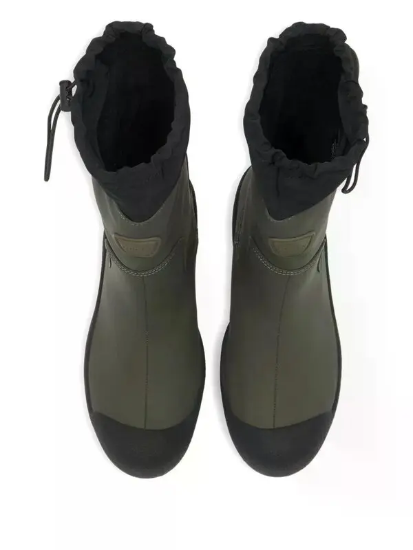 Bally Round Toe Leather Boots