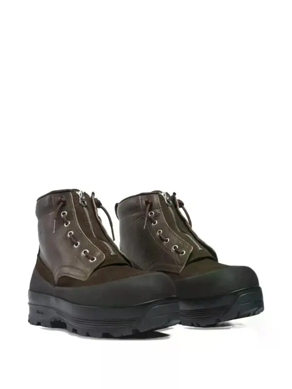 Diemme Zip-detail Boots - Brown