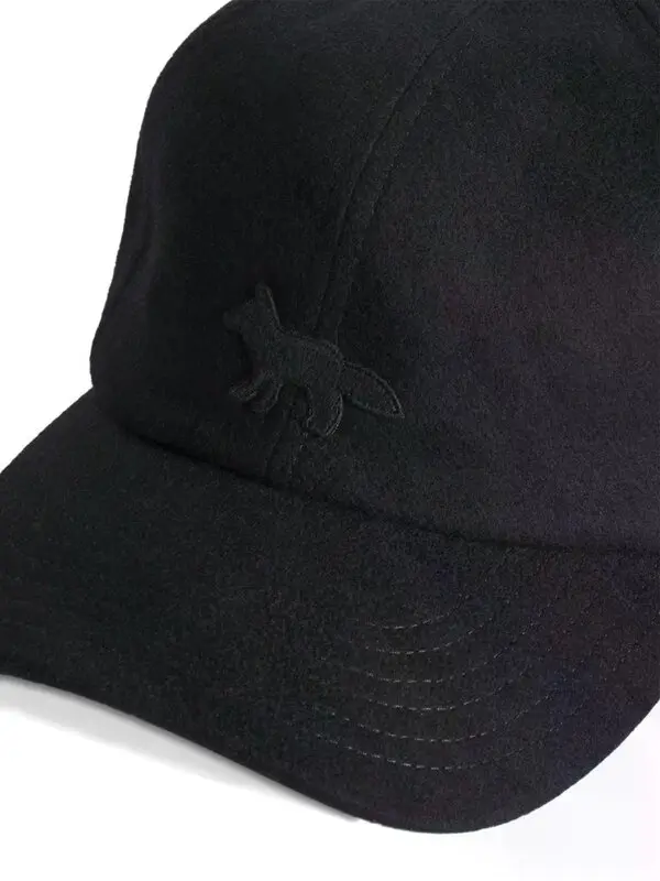 Maison Kitsuné Fox-print Baseball Cap
