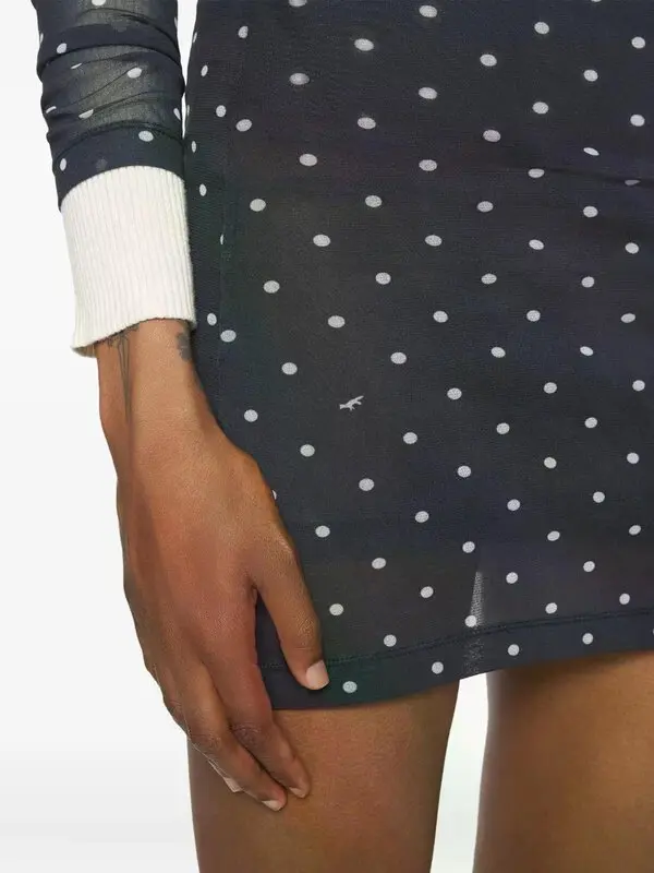 Maison Kitsuné Long-sleeve Mini Dress