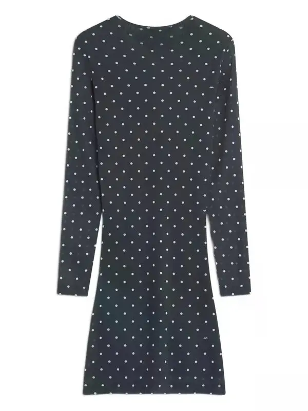Maison Kitsuné Long-sleeve Mini Dress