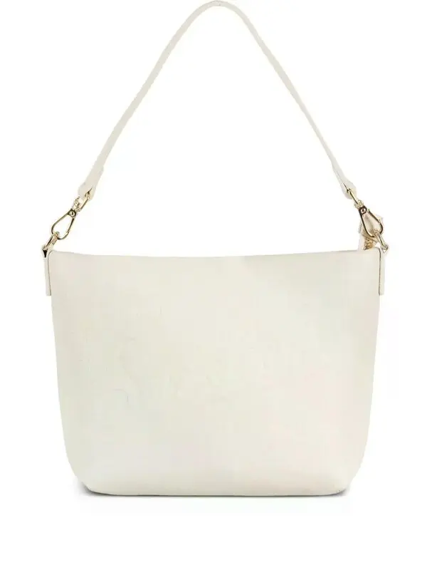 MC2 SAINT BARTH Aline Grain-leather Shoulder Bag - Neutrals