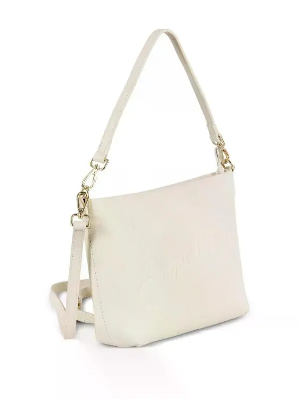 MC2 SAINT BARTH Aline Grain-leather Shoulder Bag - Neutrals