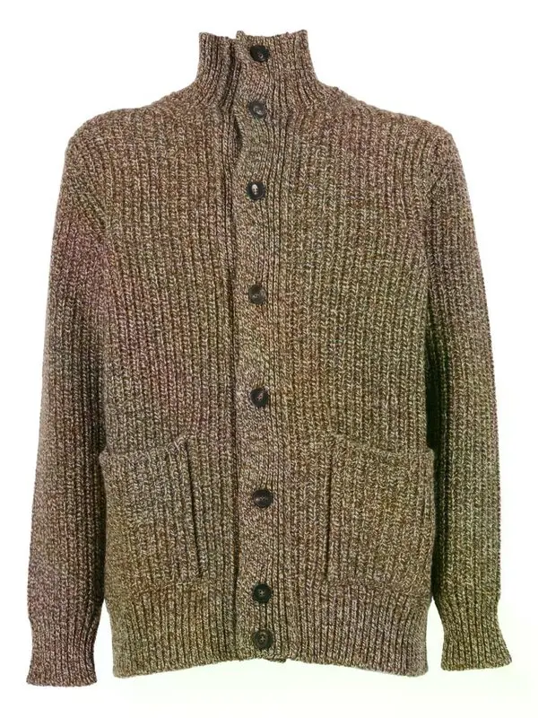 FILIPPO DE LAURENTIIS Button Pocket Knit Cardigan