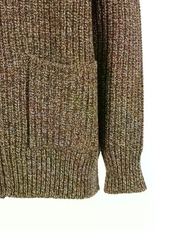 FILIPPO DE LAURENTIIS Button Pocket Knit Cardigan