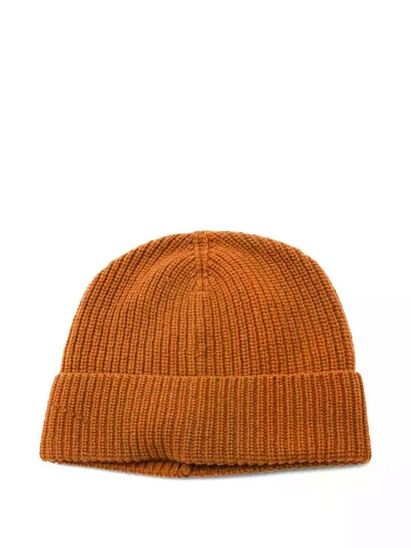 SEVEN GAUGE Ribbed Beanie Hat - Orange