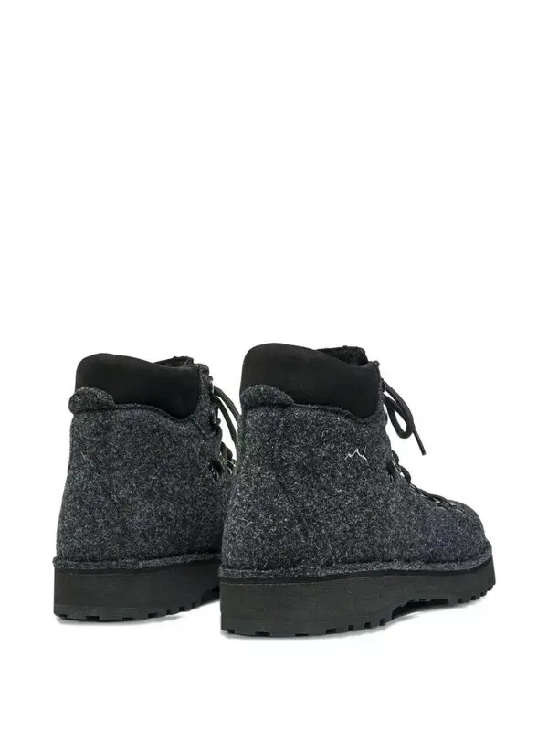 Diemme Felt Lace-up Boots