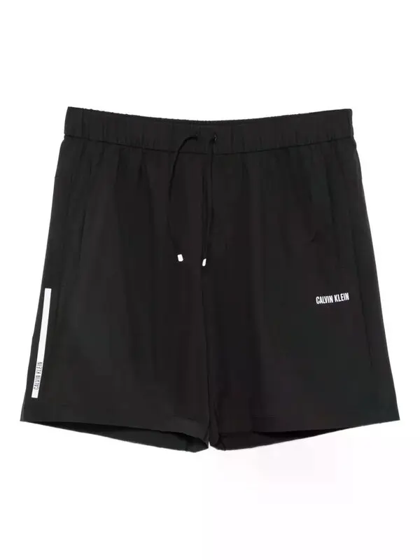 Calvin Klein Logo-detail Drawstring Shorts