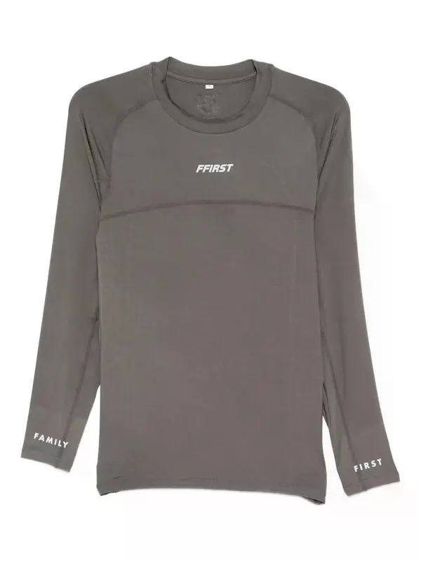 FAMILY FIRST Long-sleeve Performance Top - Grey