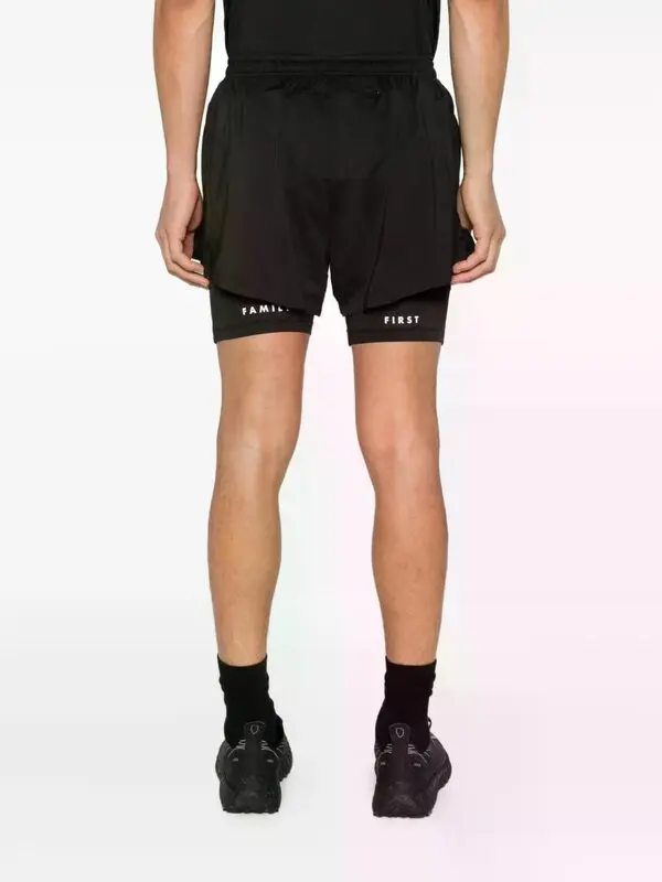 FAMILY FIRST Logo-print Performance Shorts