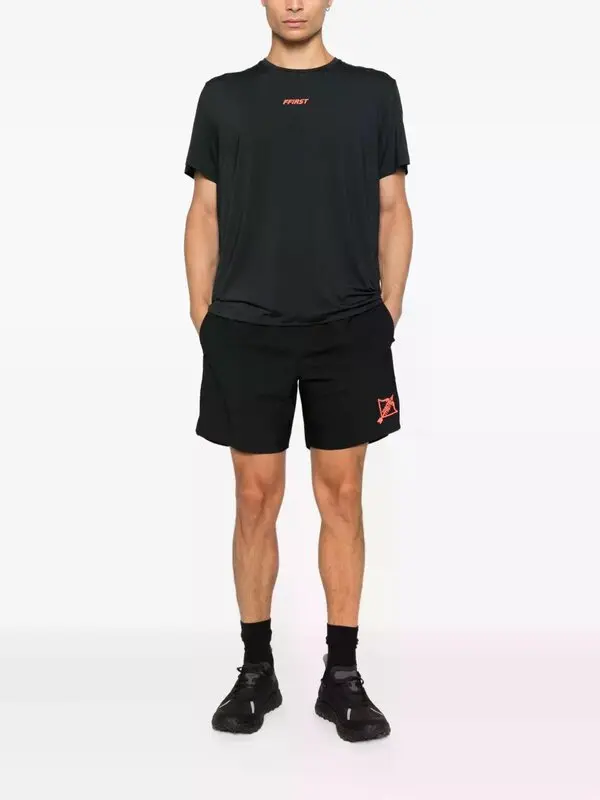 FAMILY FIRST Logo-print Performance Shorts