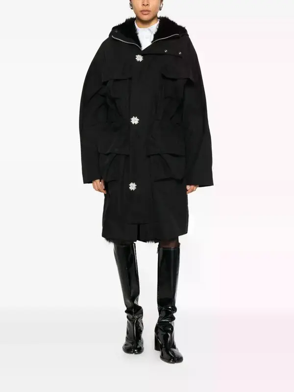 Simone Rocha Hooded Parka Coat