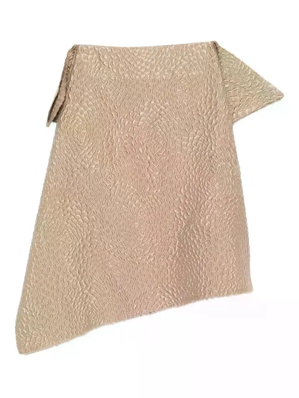 NICCOLO PASQUALETTI Collage Asymmetric Midi Skirt