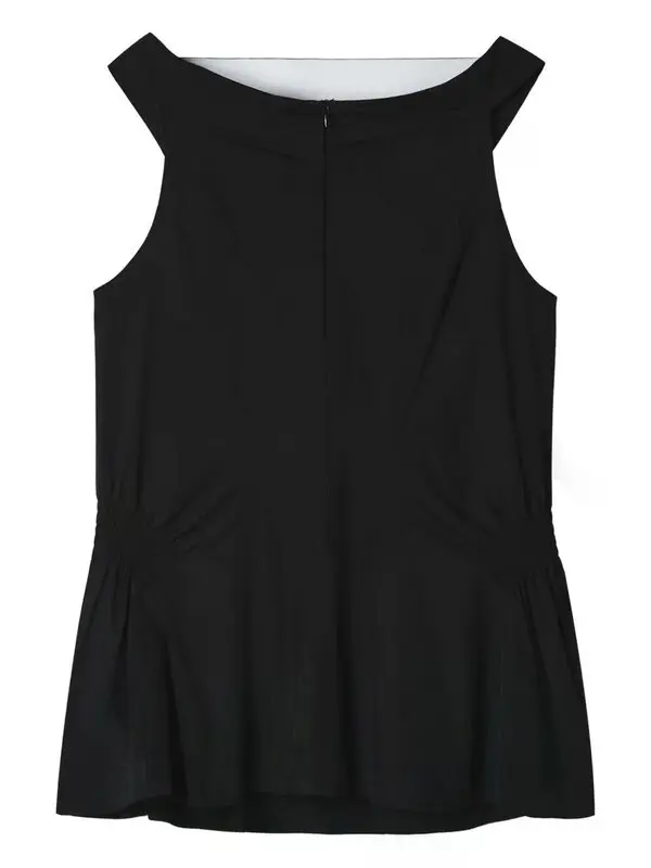 LOW CLASSIC Shirred Sleeveless Top
