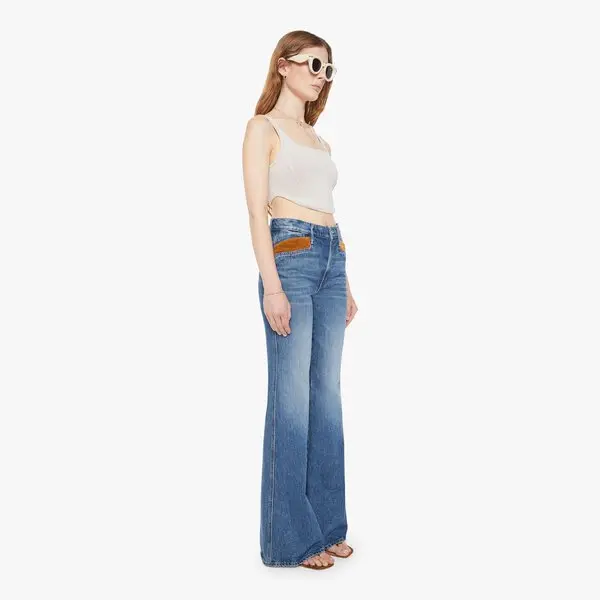 MOTHER The Pointy Pocket Doozy Heel Remember When Jeans