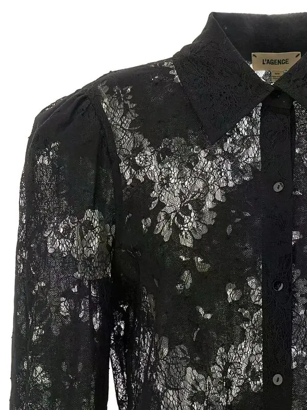 L'Agence Jenica Shirt - Black