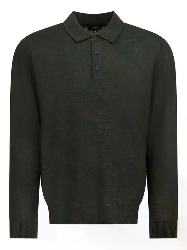 Vince Button-closure Polo Shirt - Green