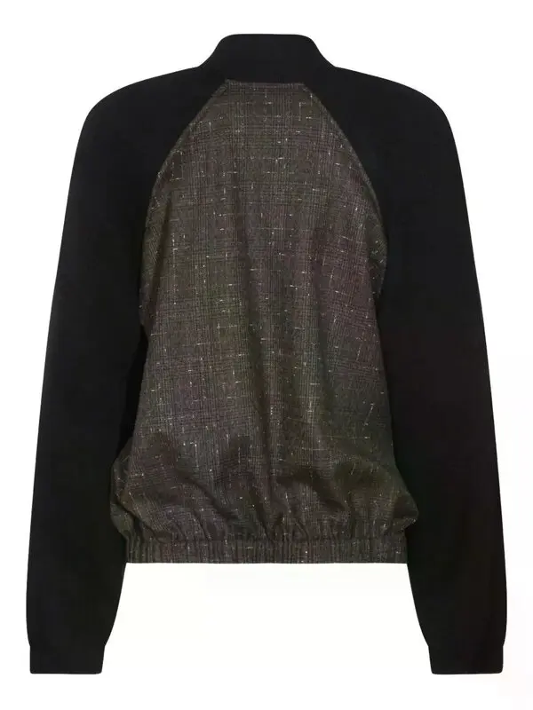Fabiana Filippi Plaid Zip Jacket