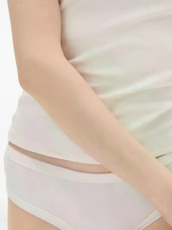 Miu Miu X Petite Bateau Jersey Briefs
