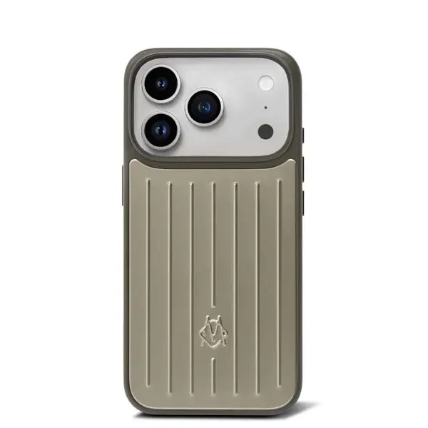 RIMOWA Aluminum Case For Iphone 17 Pro - Titanium