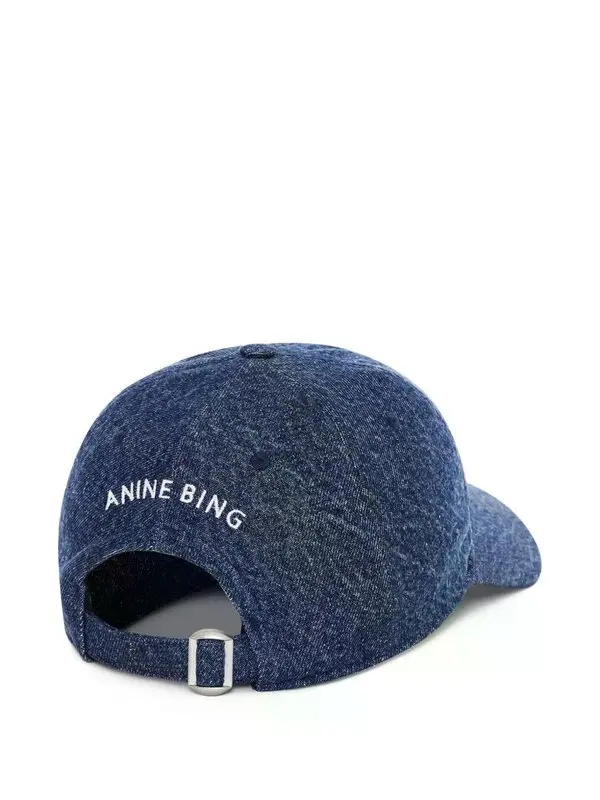 ANINE BING Embroidered Baseball Cap