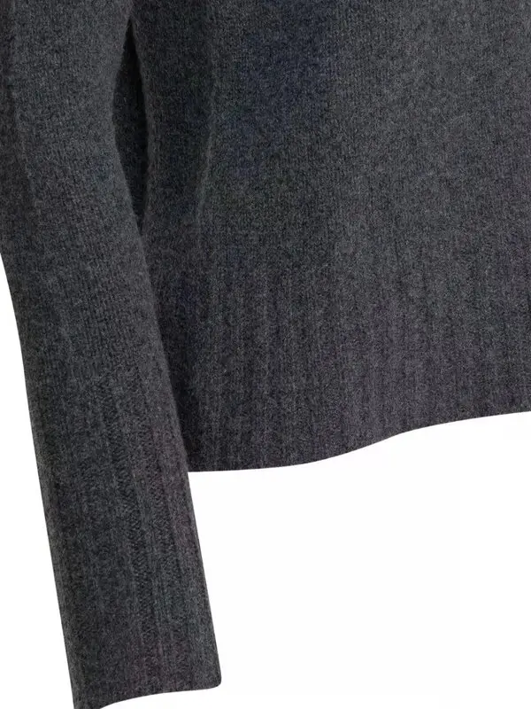 DRUMOHR Roll-neck Long-sleeve Knitwear - Grey