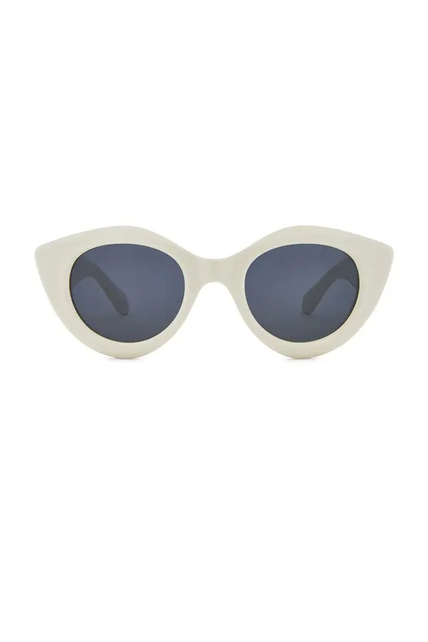 Alaïa Round Frame Sunglasses