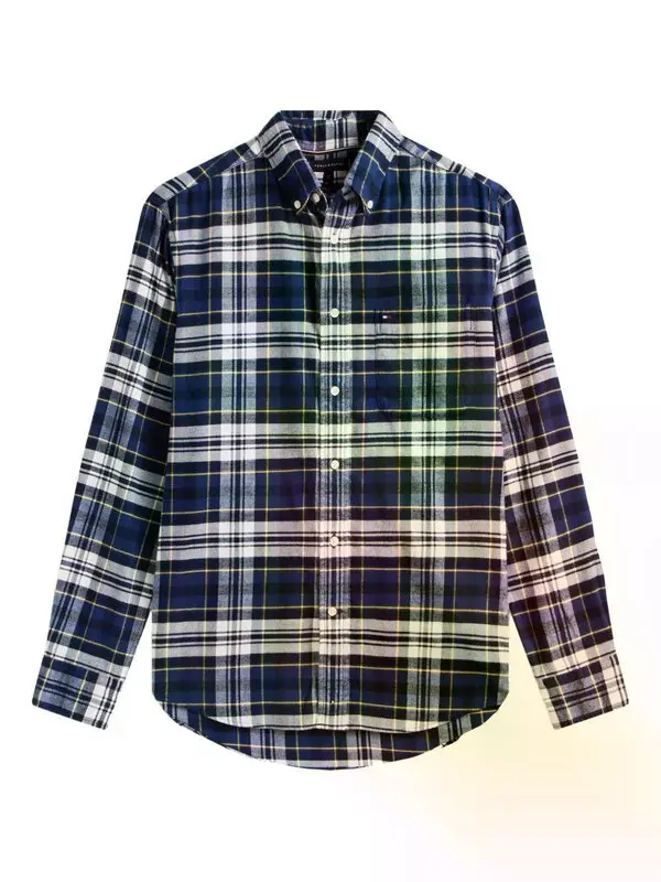 Tommy Hilfiger Plaid Long-sleeved Shirt
