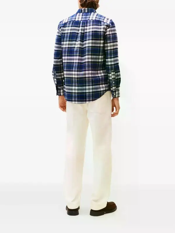 Tommy Hilfiger Plaid Long-sleeved Shirt