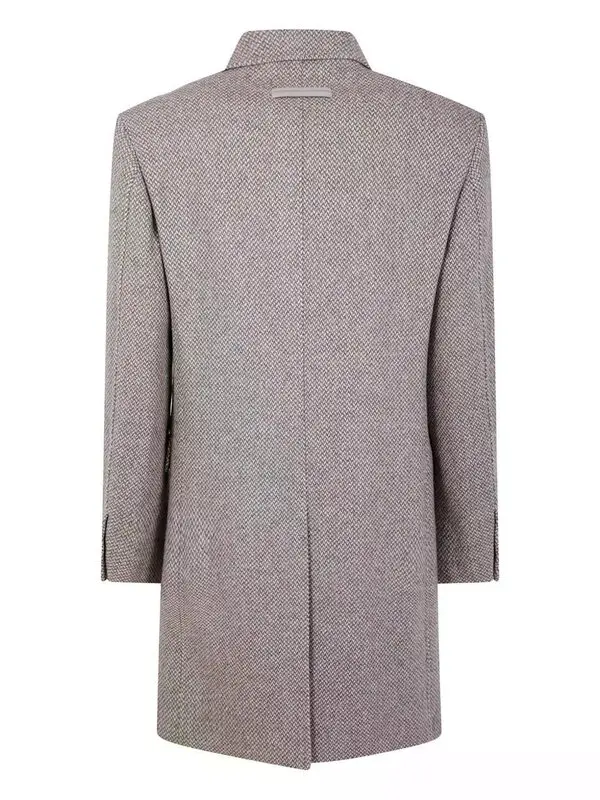 Zegna Notched-lapel Wool Coat