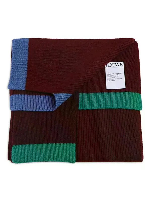 Loewe Colourblock Scarf