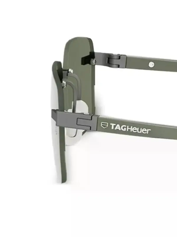 Tag Heuer Rectangle Rimless Sunglasses