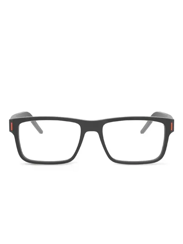 Tag Heuer Rectangle-frame Eyeglasses - Black