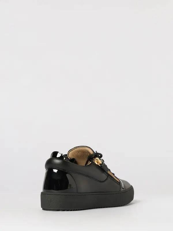 GIUSEPPE ZANOTTI Zip-up Sneakers - Black