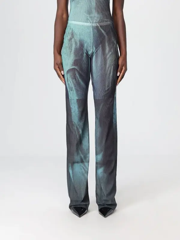 JEAN PAUL GAULTIER Printed Trousers - Indigo