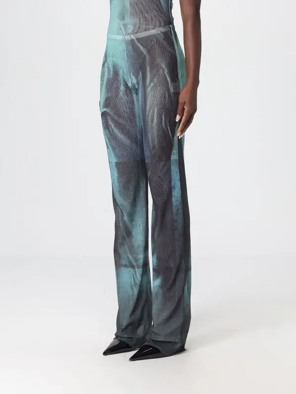 JEAN PAUL GAULTIER Printed Trousers - Indigo