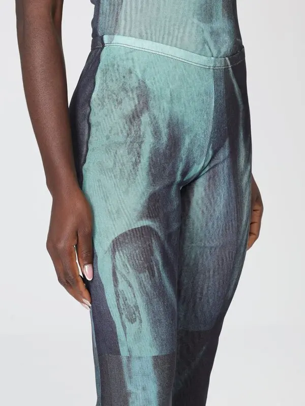 JEAN PAUL GAULTIER Printed Trousers - Indigo
