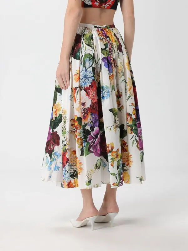 Dolce & Gabbana Floral Print Skirt